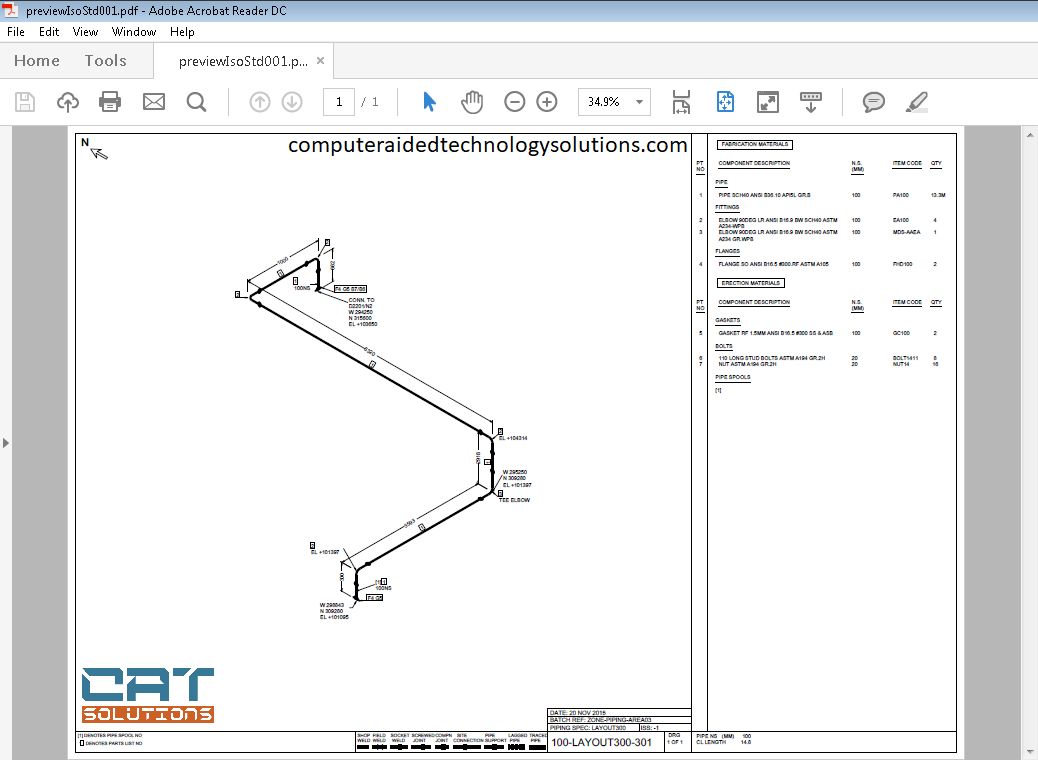 AVEVA E3D ISODRAFT Administration – CATSOLUTIONS