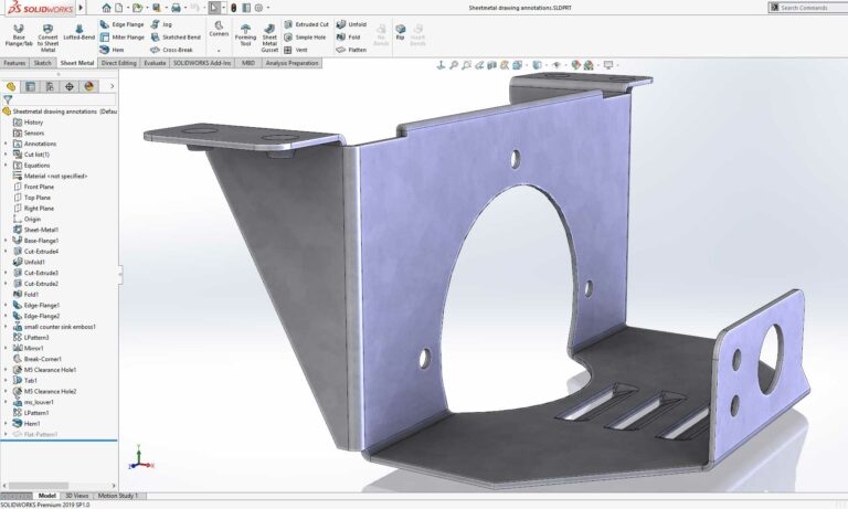 SOLIDWORKS SHEET METAL – CATSOLUTIONS
