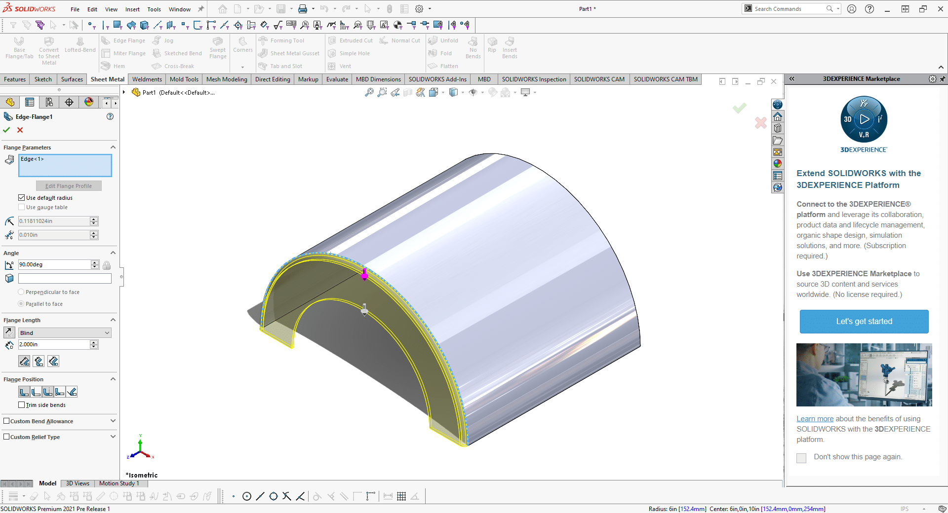 SOLIDWORKS 2021 What’s New Enhancements – Sheet Metal – CATSOLUTIONS