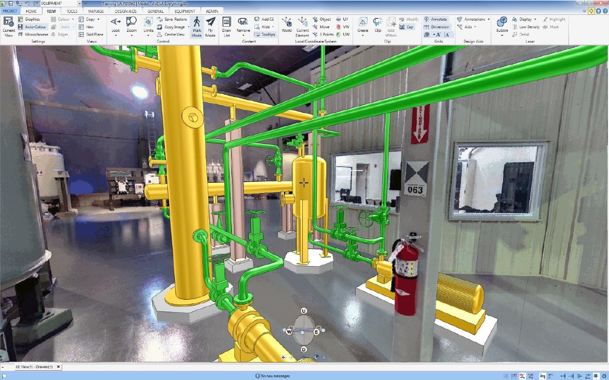 AVEVA E3D DESIGN 3.1 | What’s New – 3D View Controls – CATSOLUTIONS